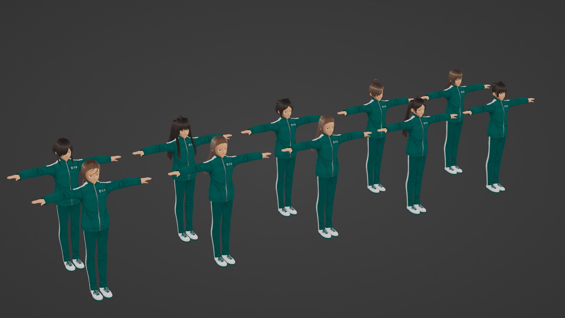 modelo 3d Juego de Calamares - Jugador - TurboSquid 1837225