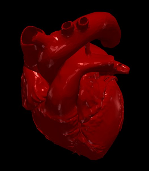modelo 3d 3D Model of Heart Chambers - Apical View - TurboSquid 2076570