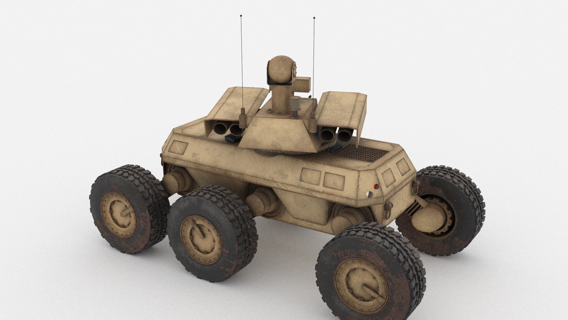 Armed Robotic Vehicle Mule Model - TurboSquid 1469542
