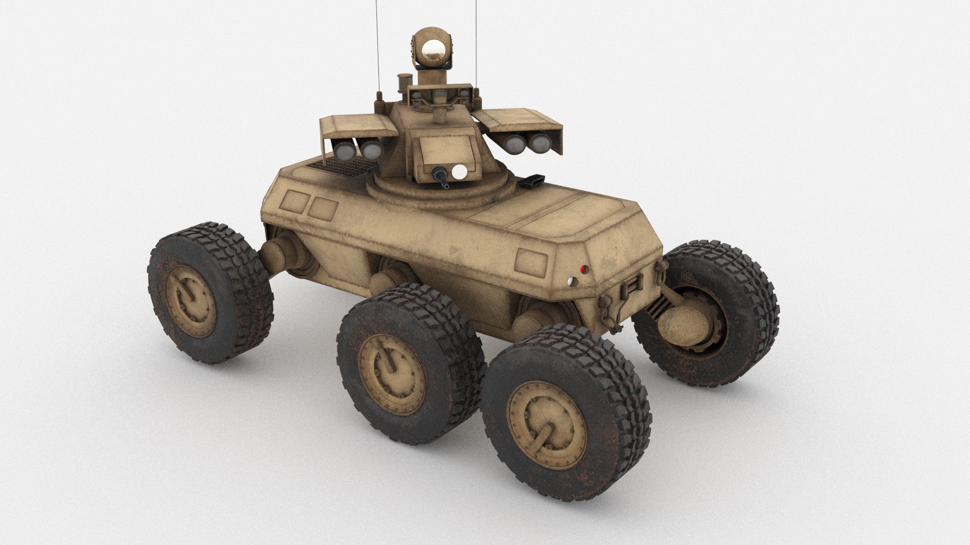 Armed Robotic Vehicle Mule Model - TurboSquid 1469542