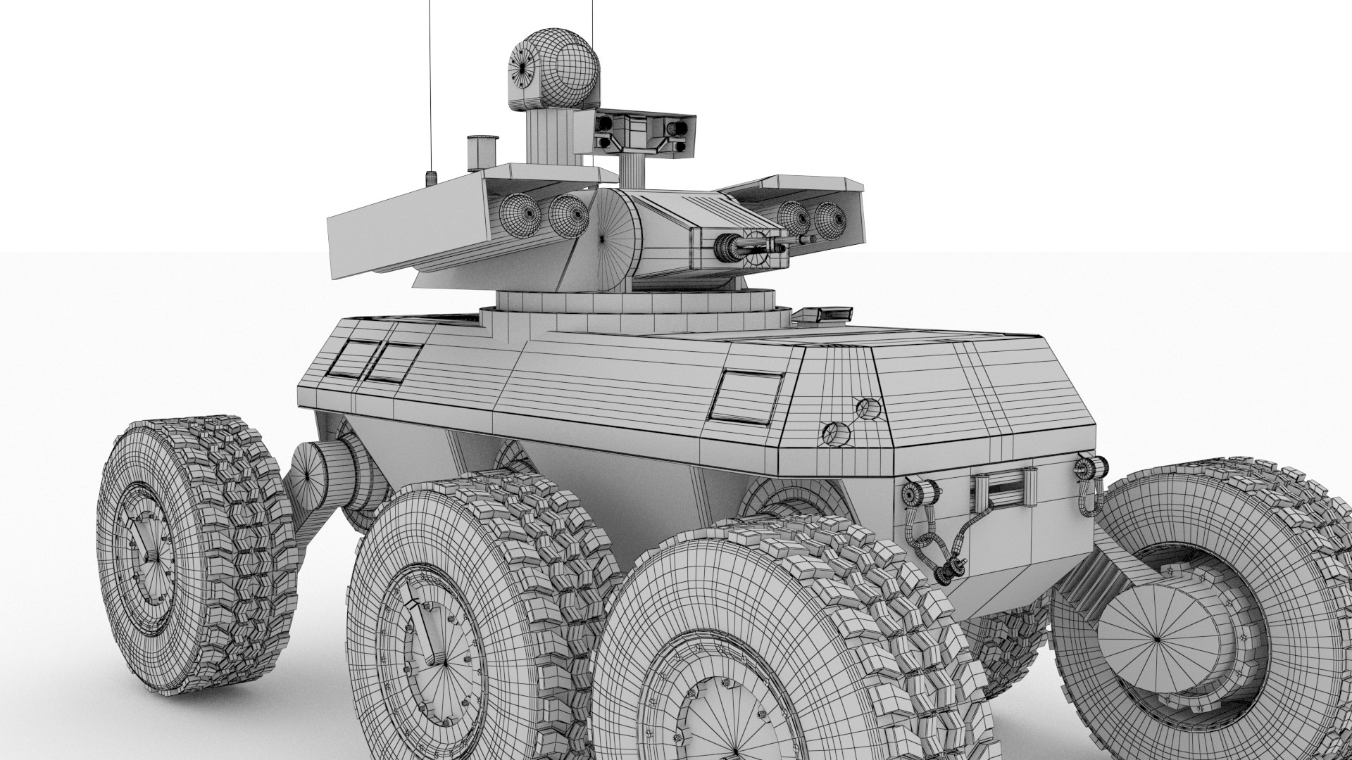 Armed Robotic Vehicle Mule Model - TurboSquid 1469542