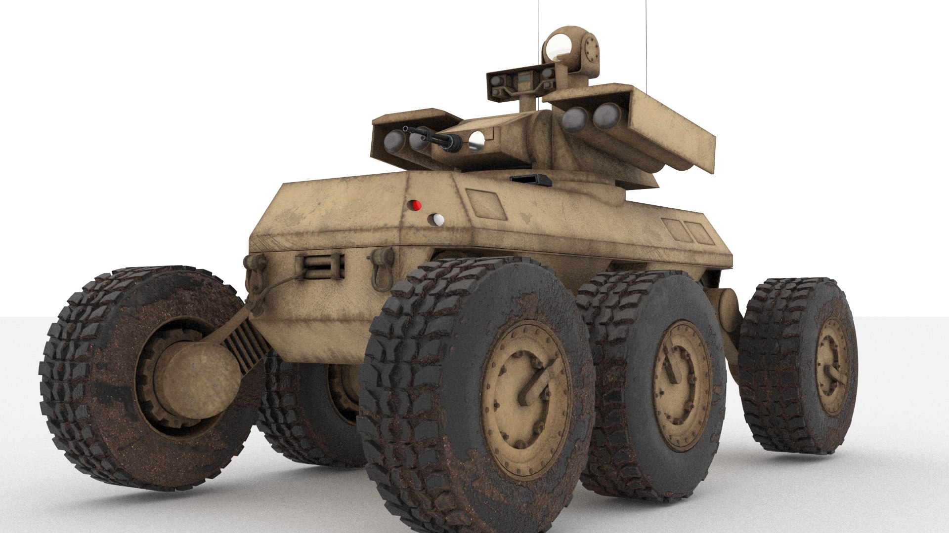 Armed Robotic Vehicle Mule Model - TurboSquid 1469542