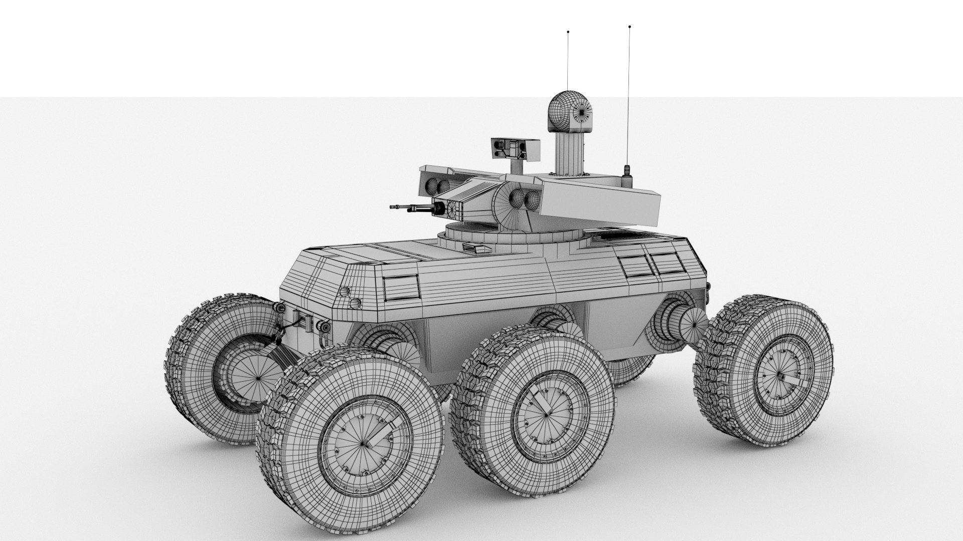 Armed Robotic Vehicle Mule Model - TurboSquid 1469542