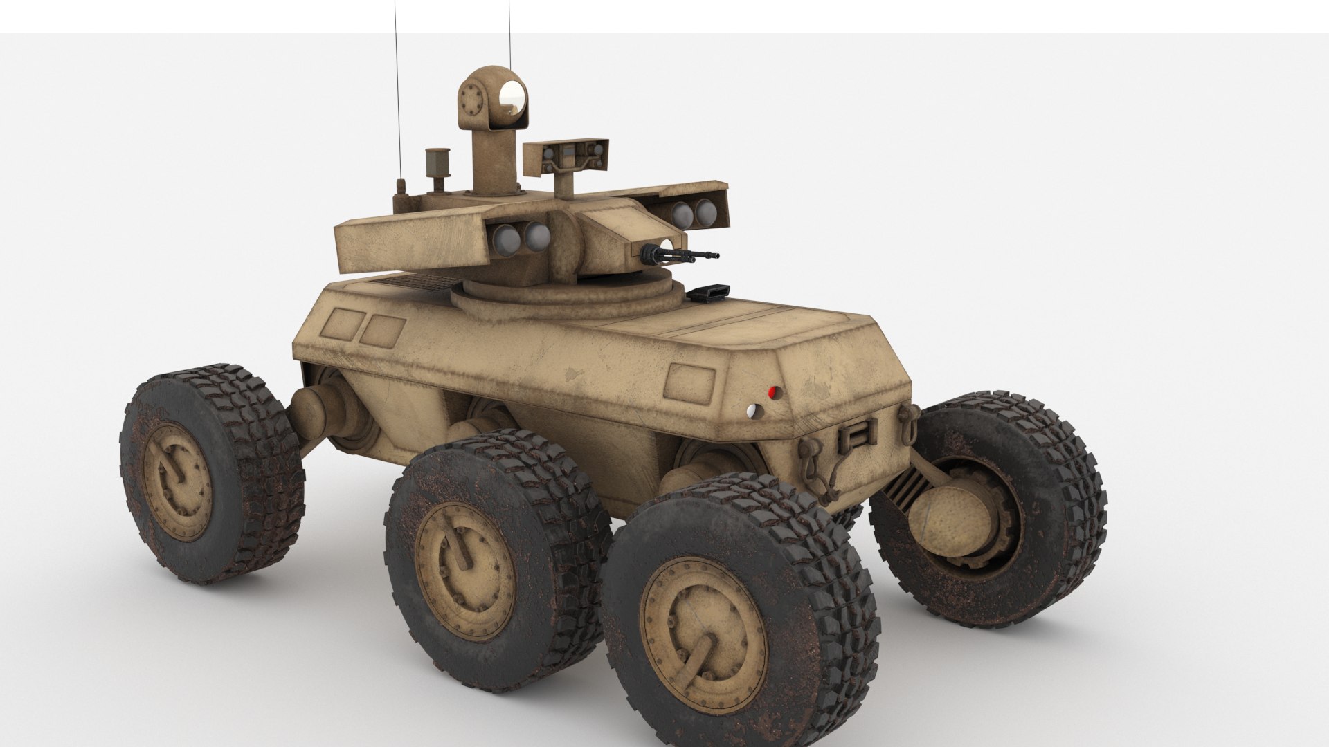 Armed Robotic Vehicle Mule Model - TurboSquid 1469542