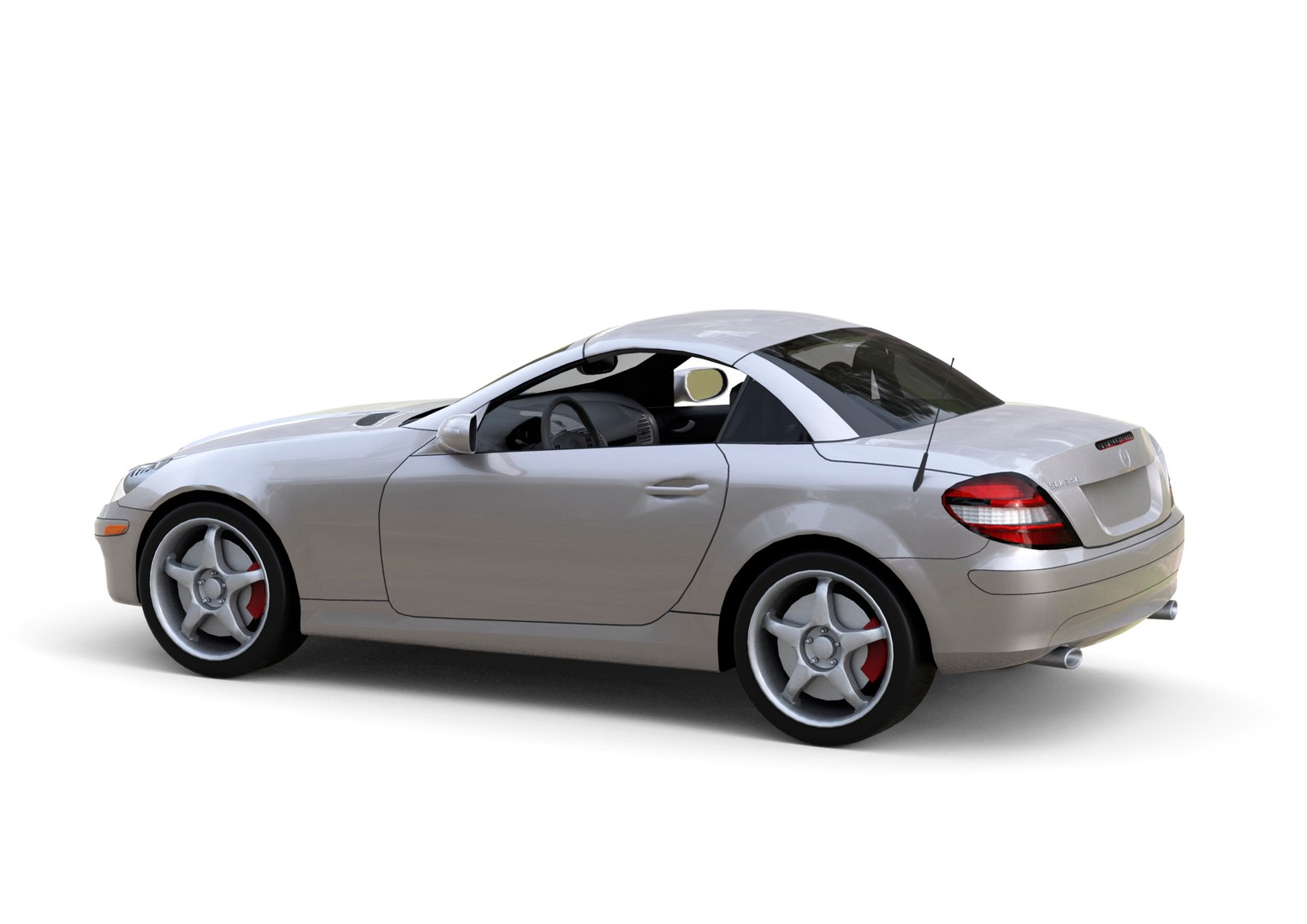 Mercedes Benz Slk 350 3D Model - TurboSquid 1368144