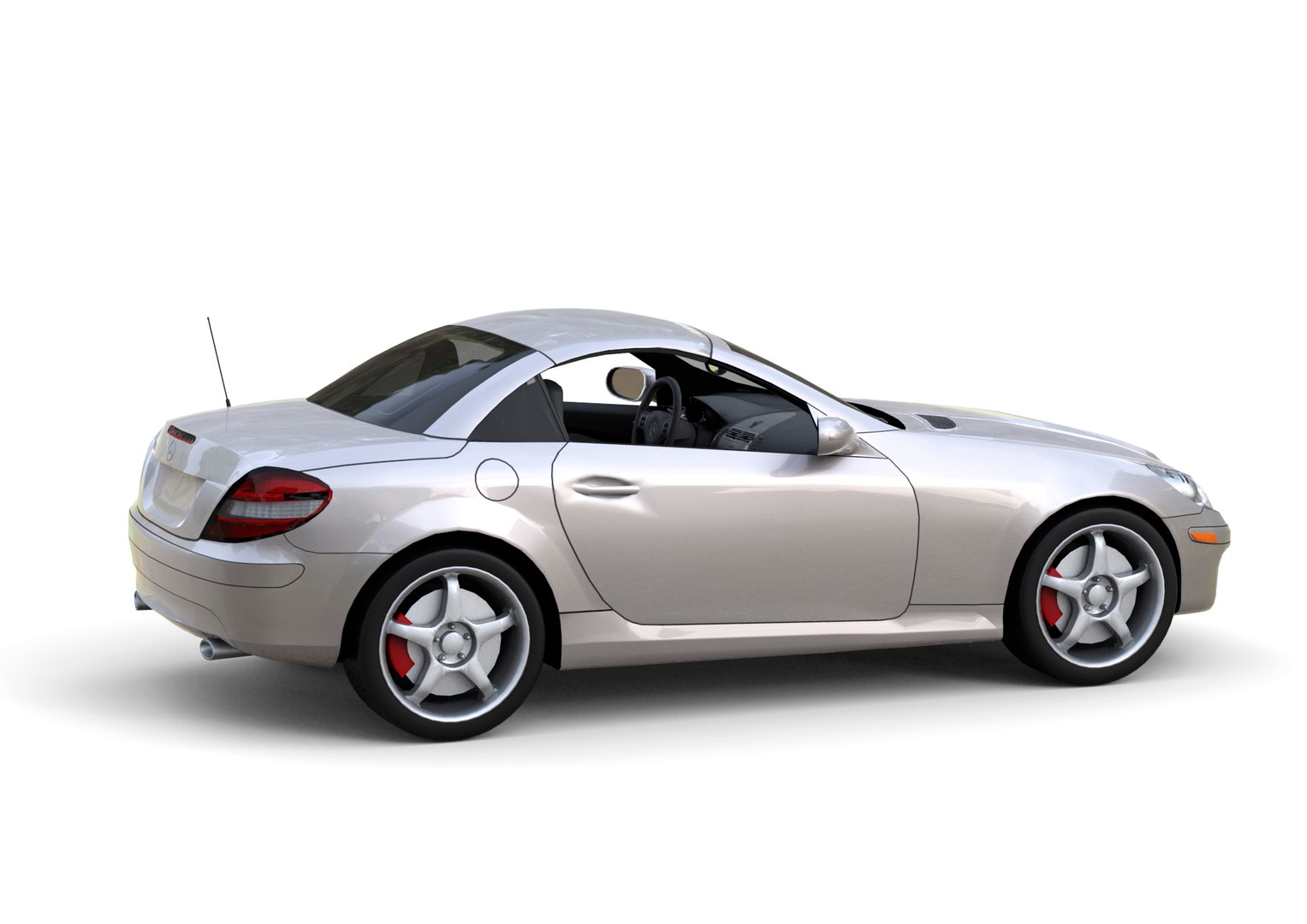Mercedes Benz Slk 350 3D Model - TurboSquid 1368144