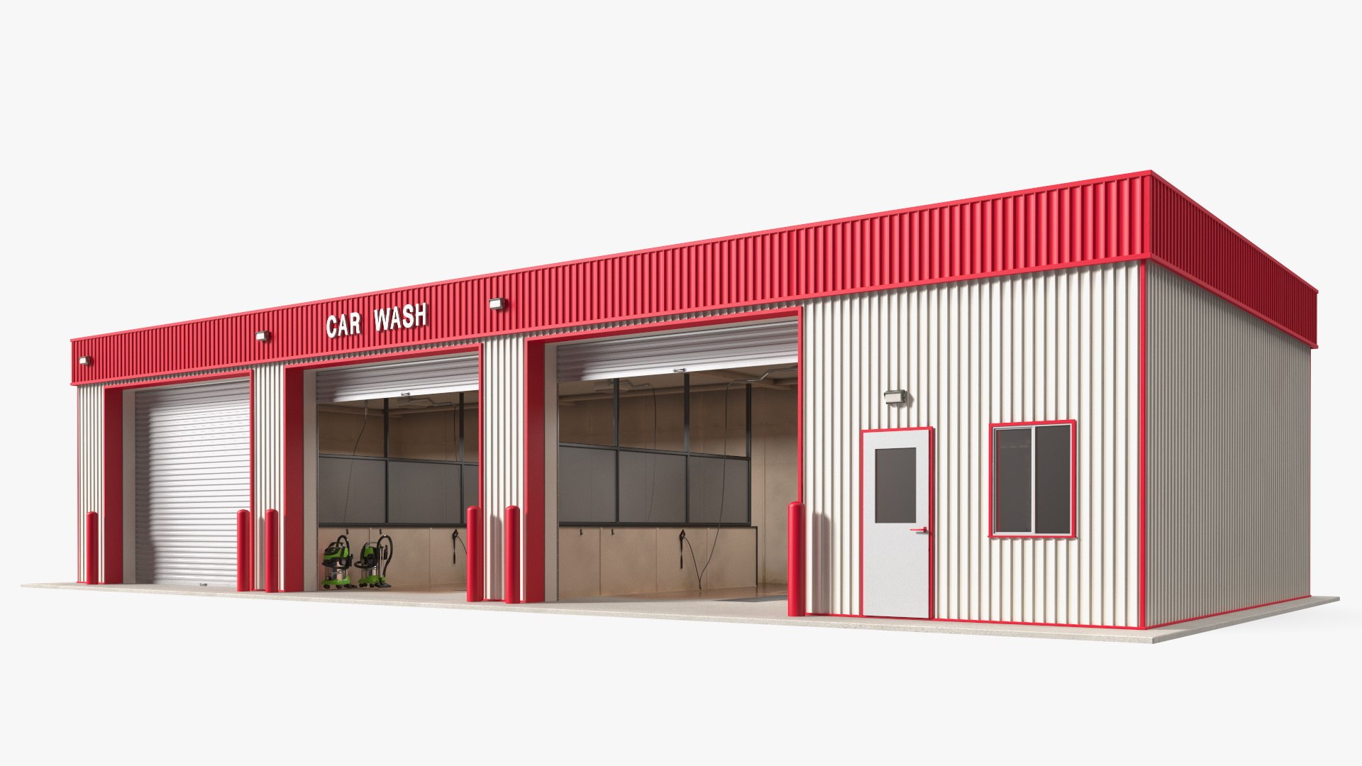 Car Wash Building Design