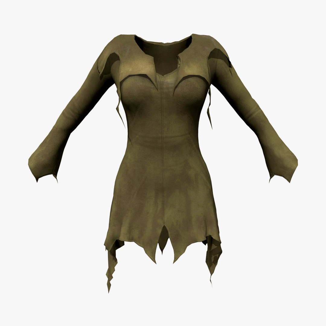 3D Model Faux Dress - TurboSquid 1860104