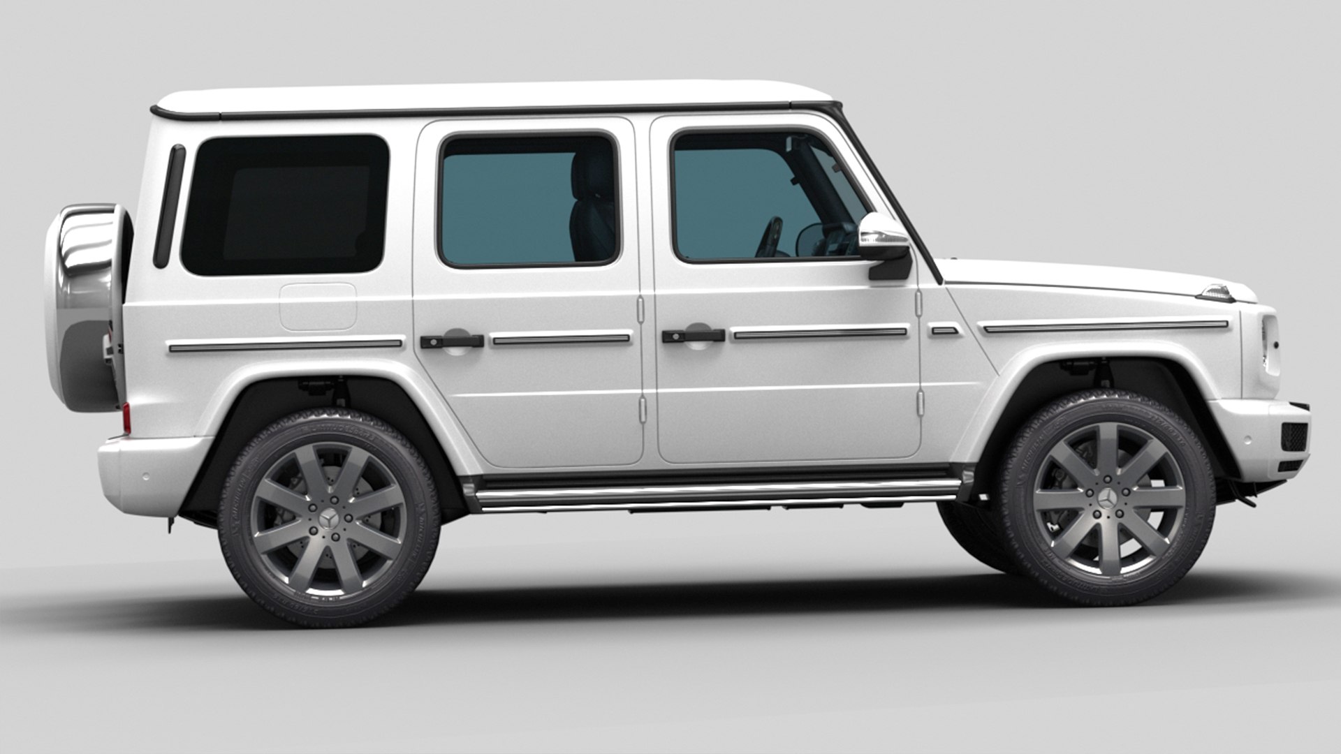 Mercedes Benz G Class White 3D Model 3D Model - TurboSquid 1747193