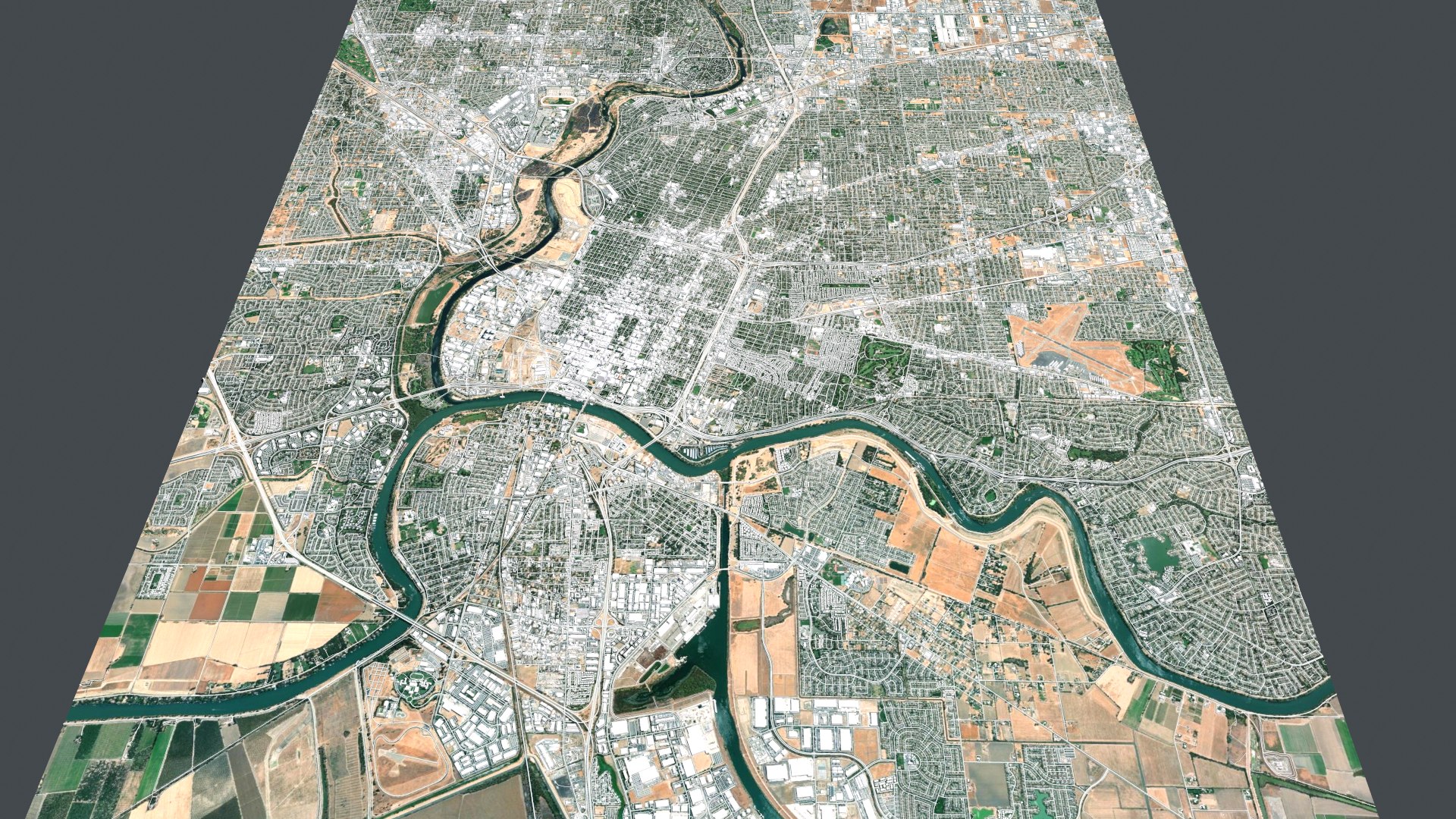 3D Model Cityscape Sacramento California USA - TurboSquid 1874406