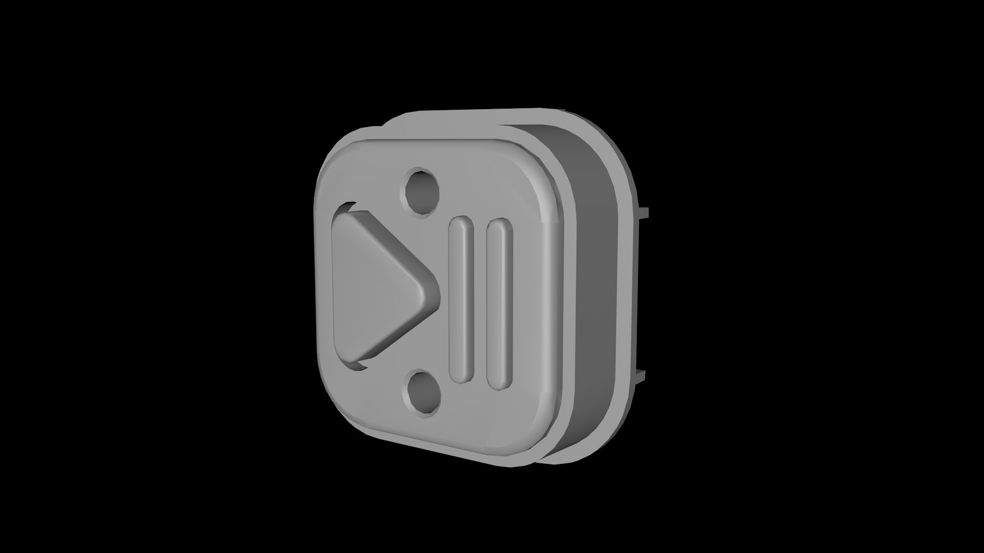 Free Play Botton3 3D Model - TurboSquid 1994601