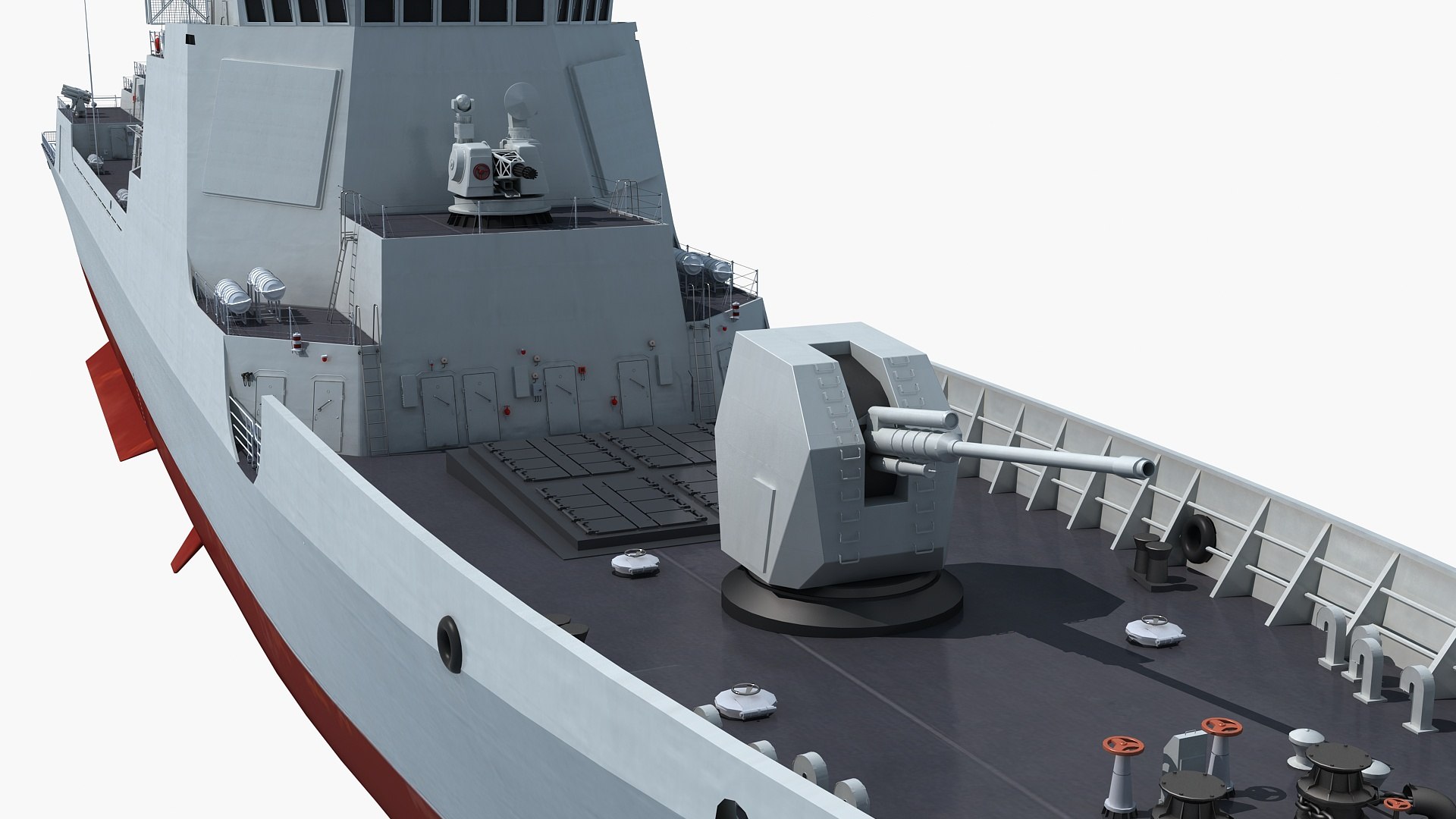 3D Model Chinese Navy 052DL Class Destroyer With Z20 - TurboSquid 1940322