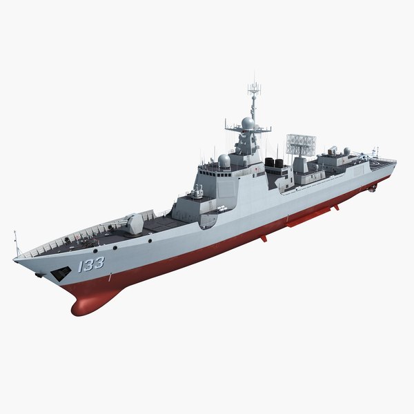 3D model Chinese Navy 052DL class Destroyer with Z20 - TurboSquid 1940322