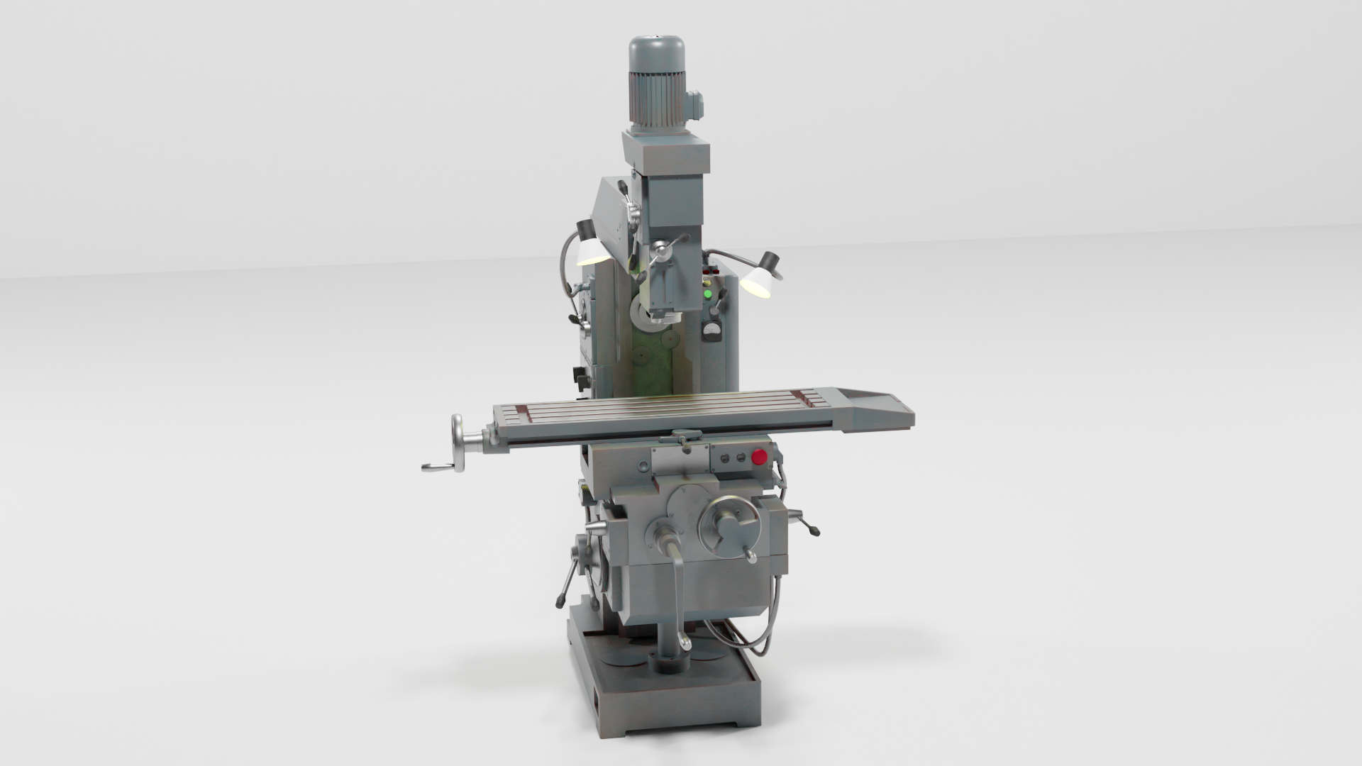 3D model milling machine - TurboSquid 1662646