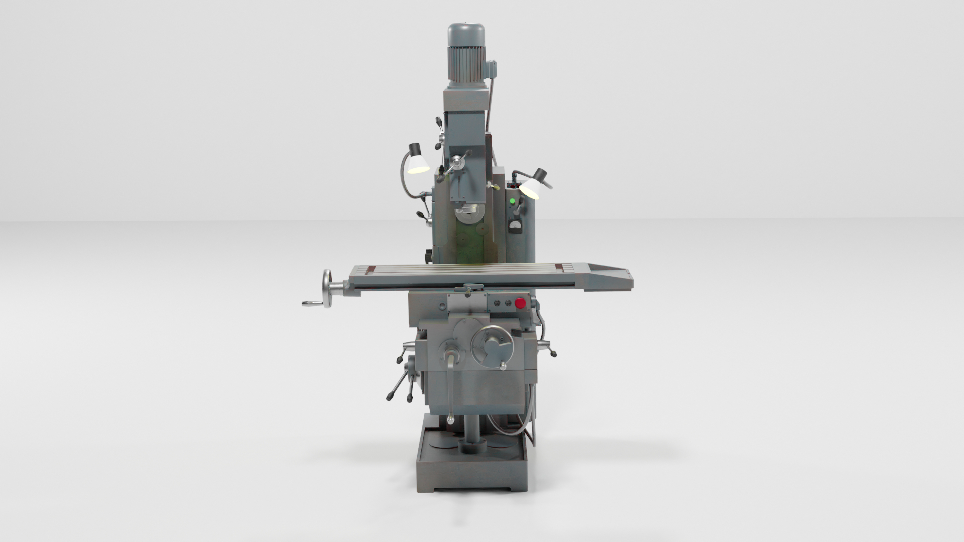 3D Model Milling Machine - TurboSquid 1662646