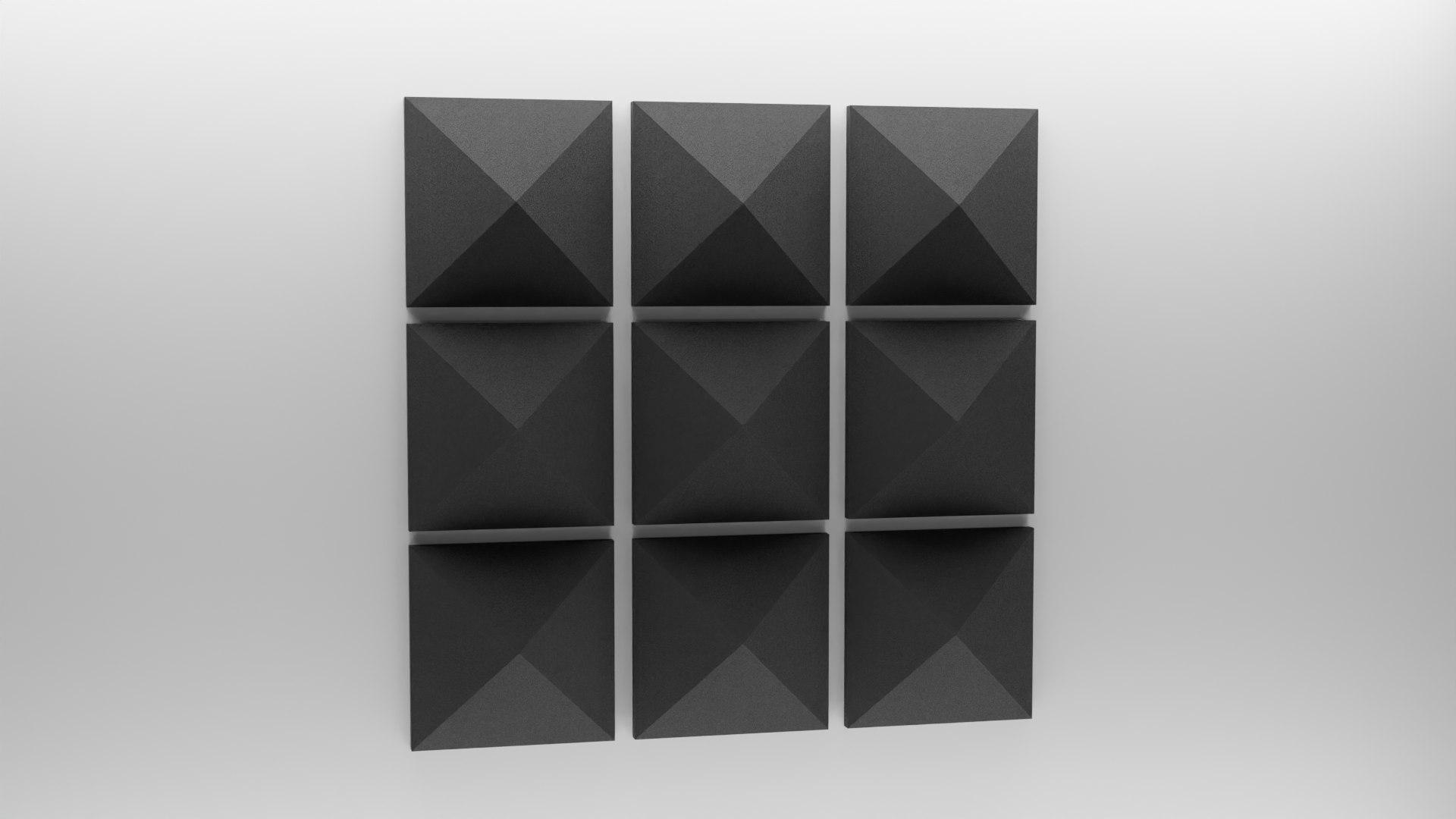 3D Acoustic Panels Set With 8K - 4K - 2K Textures - TurboSquid 1969303