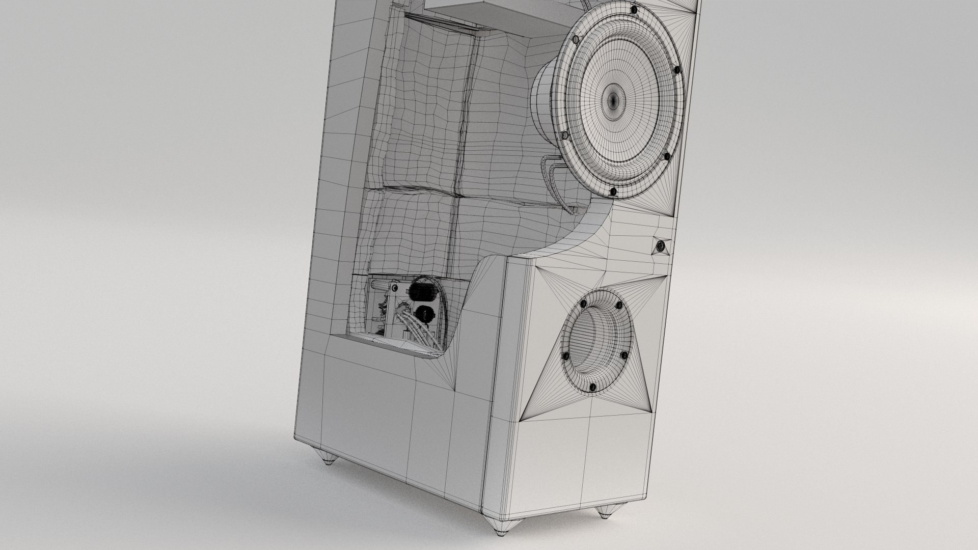 Speakers Component 3D Model - TurboSquid 1525753
