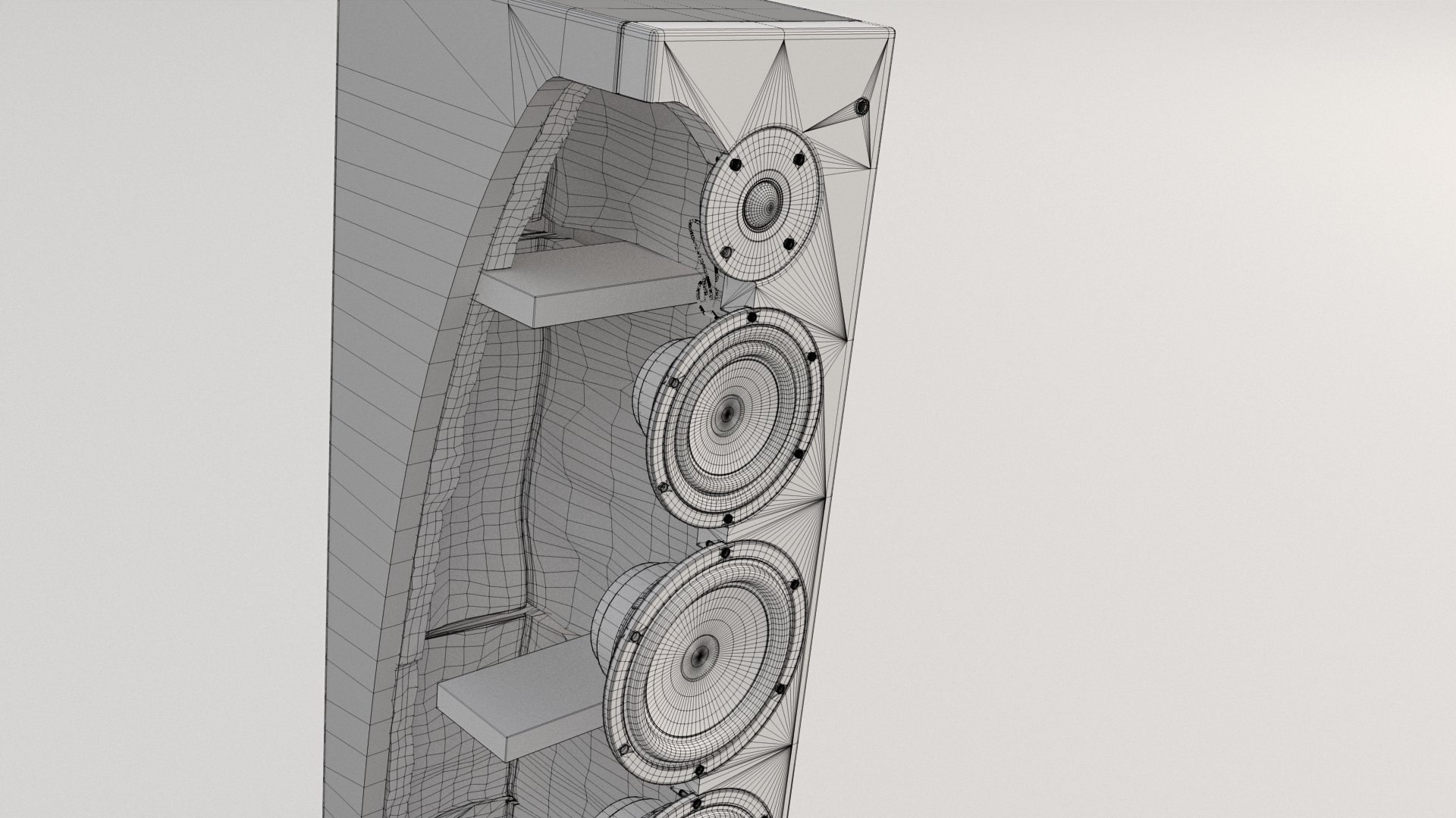 Speakers Component 3D Model - TurboSquid 1525753