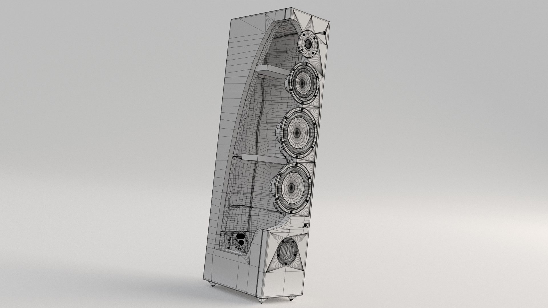Speakers Component 3D Model - TurboSquid 1525753