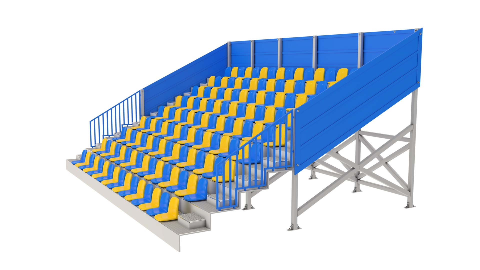 3D Model Grandstand - TurboSquid 2272090