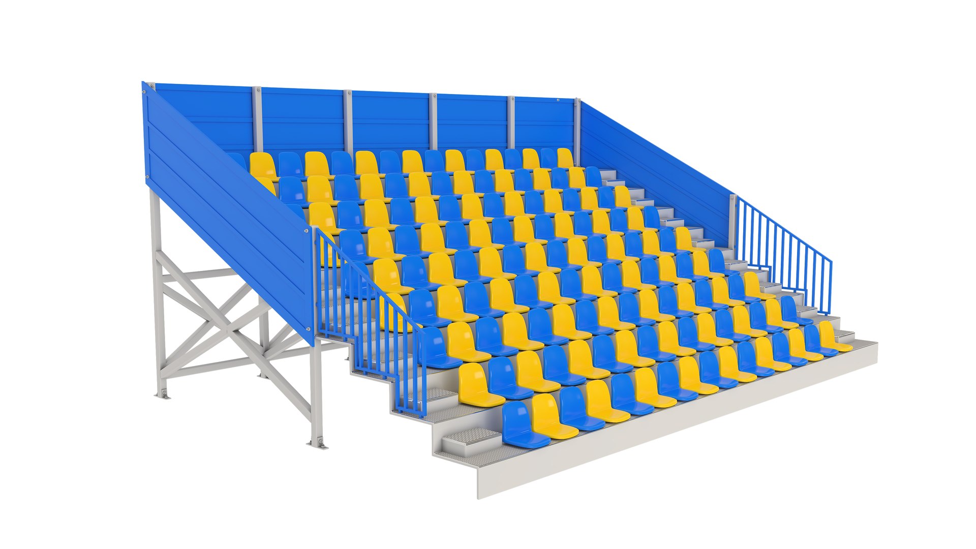 3D Model Grandstand - TurboSquid 2272090