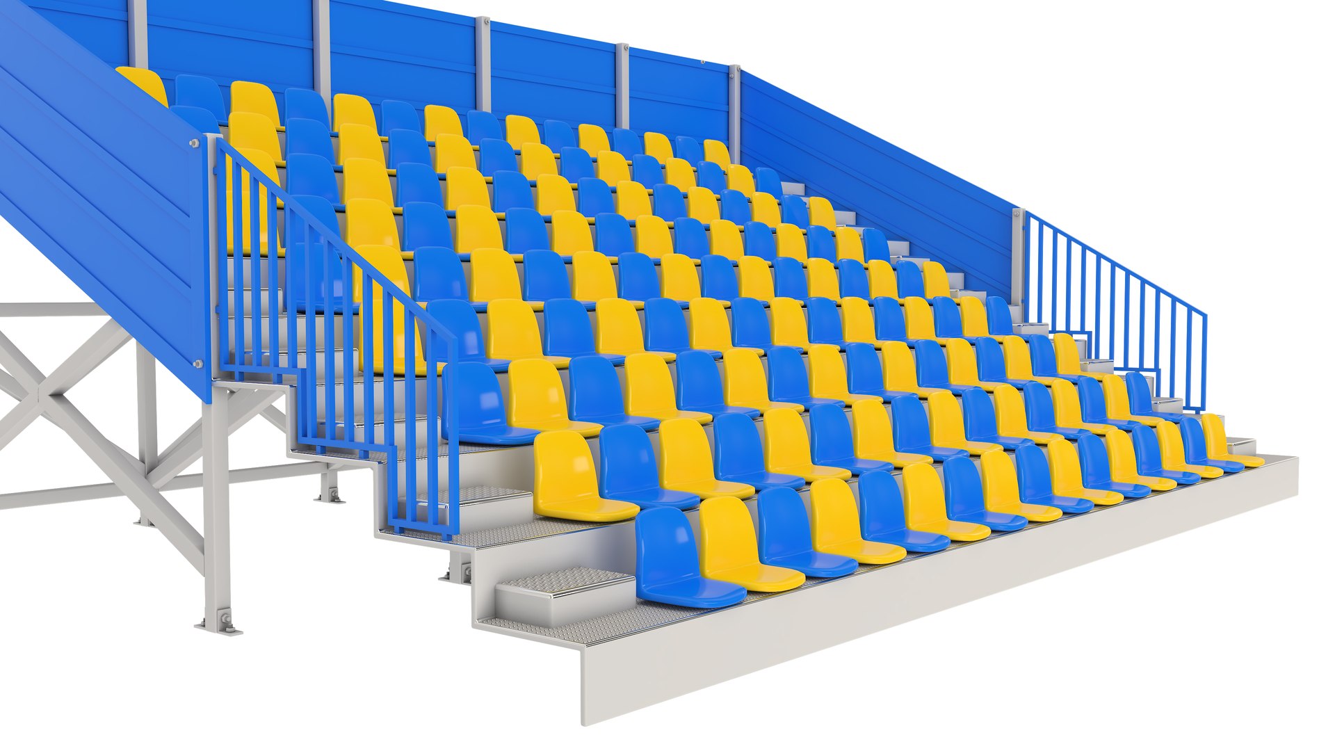 3D Model Grandstand - TurboSquid 2272090