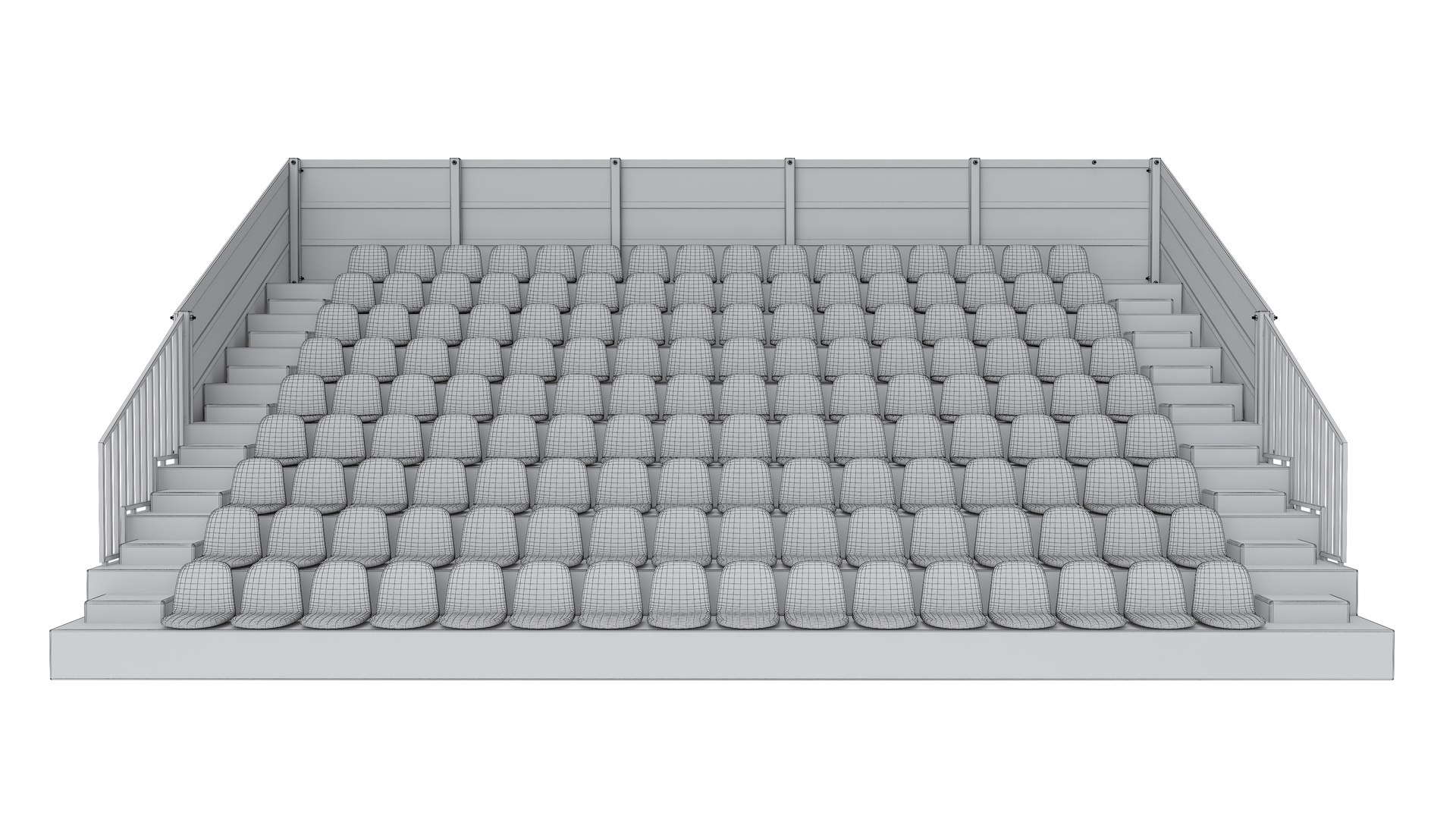 3D Model Grandstand - TurboSquid 2272090