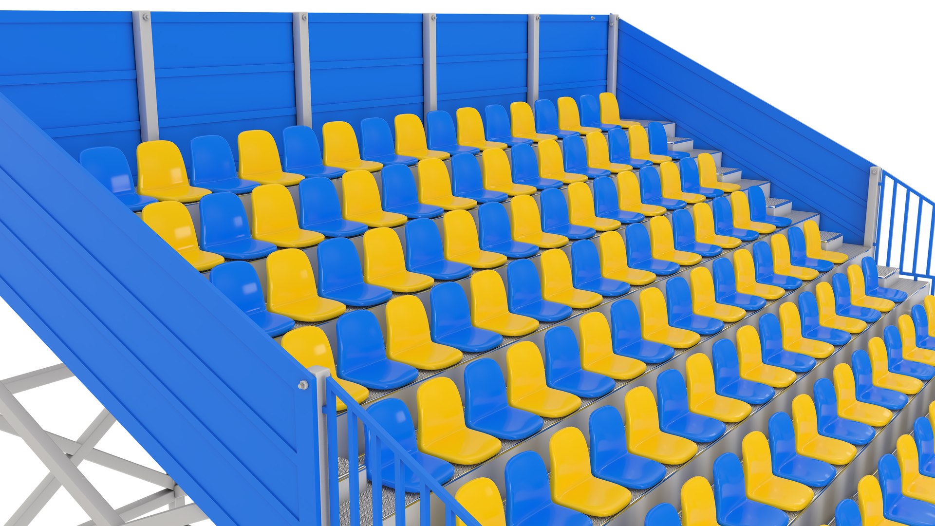 3D Model Grandstand - TurboSquid 2272090