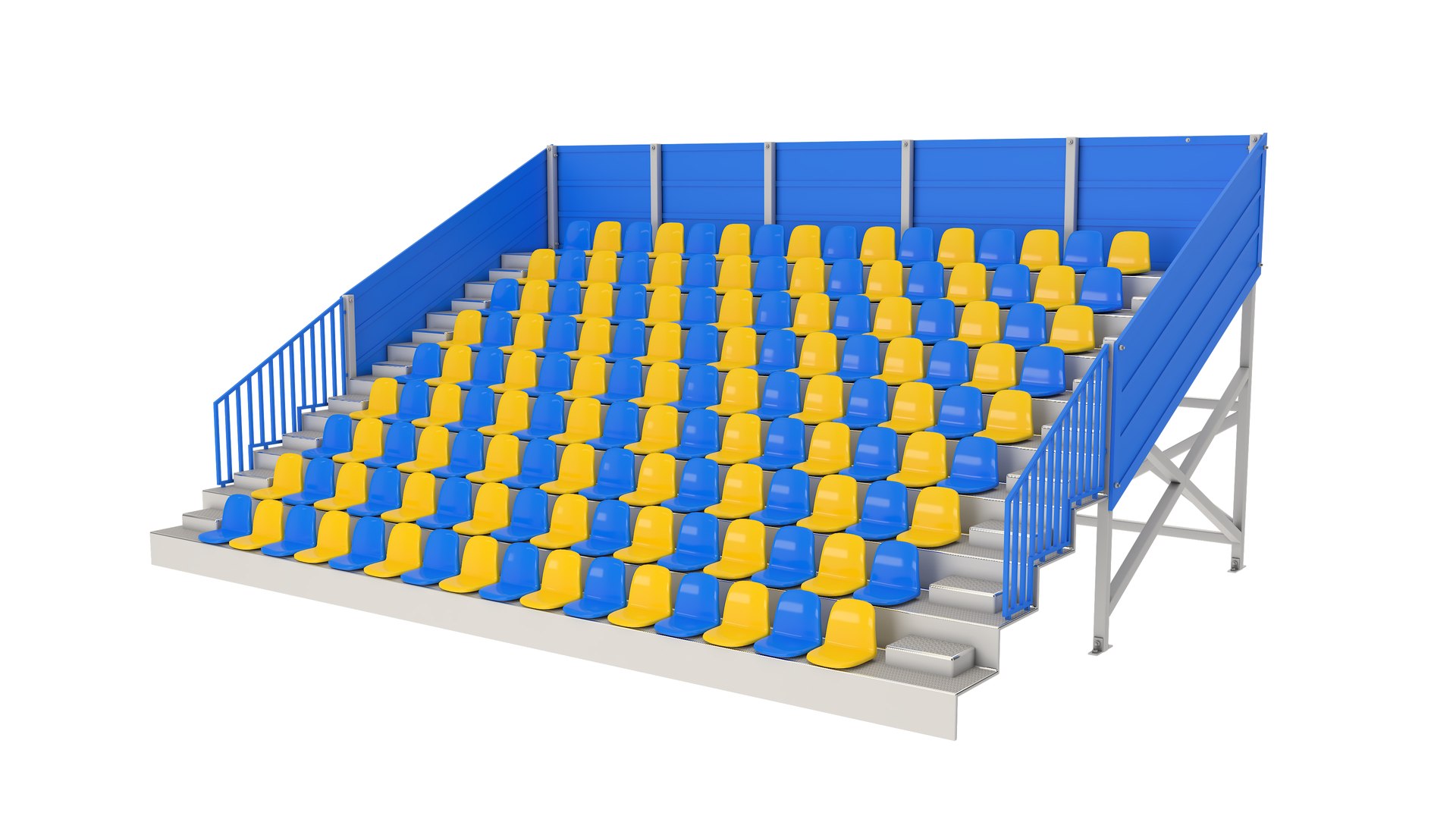 3D Model Grandstand - TurboSquid 2272090