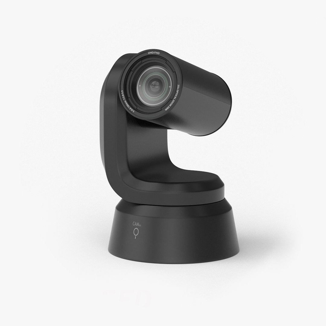 Ptz camera rigged 3D model - TurboSquid 1647076