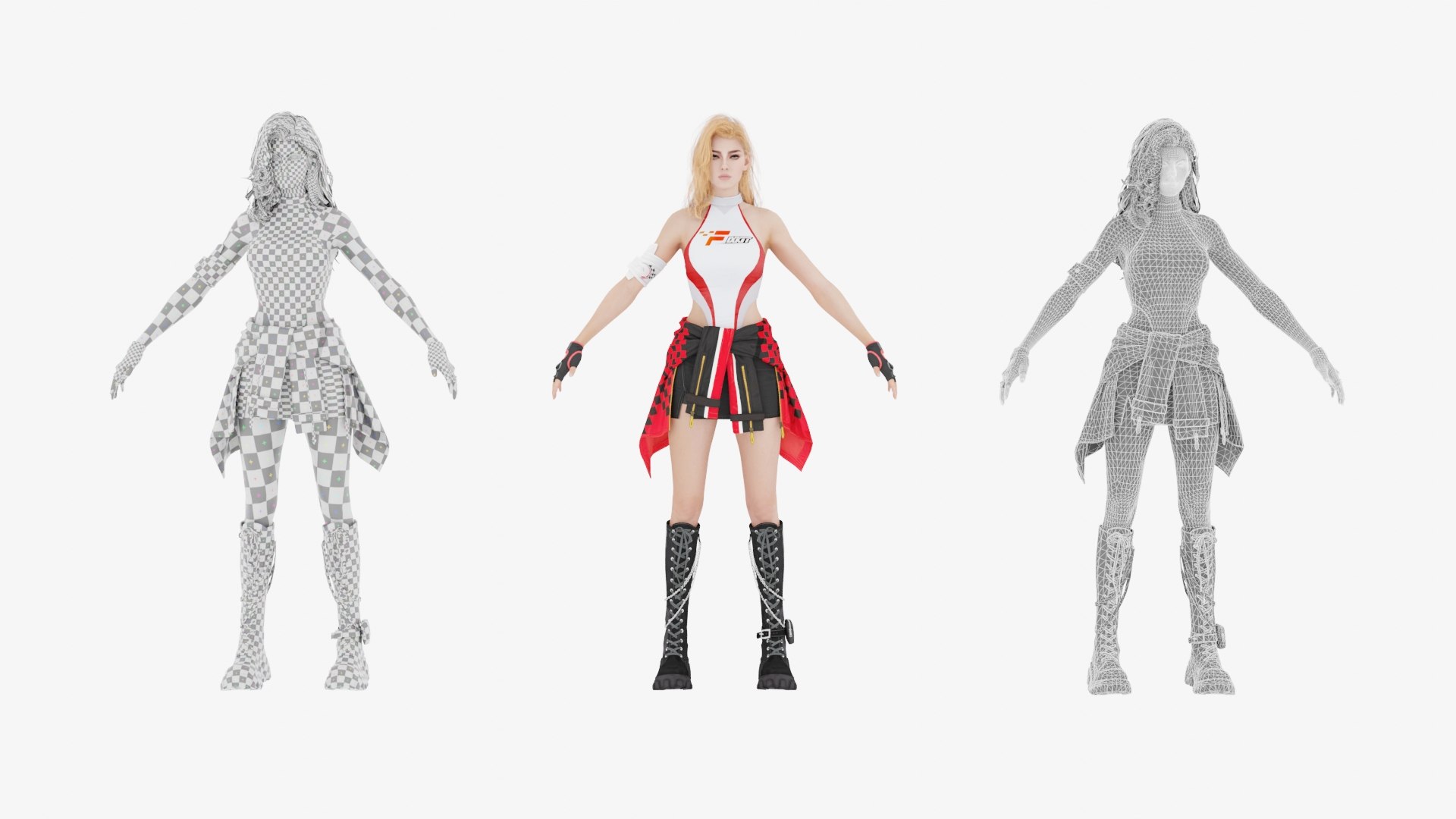 Gloria Racer 3D Model - TurboSquid 2167333