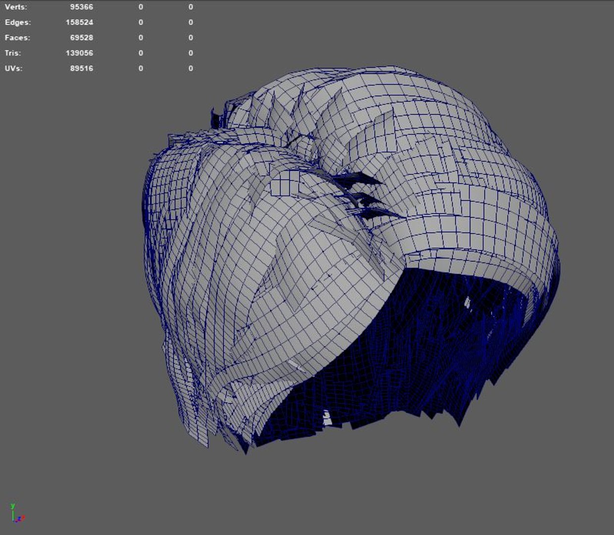 3D Hair Haircut Model - TurboSquid 1501477