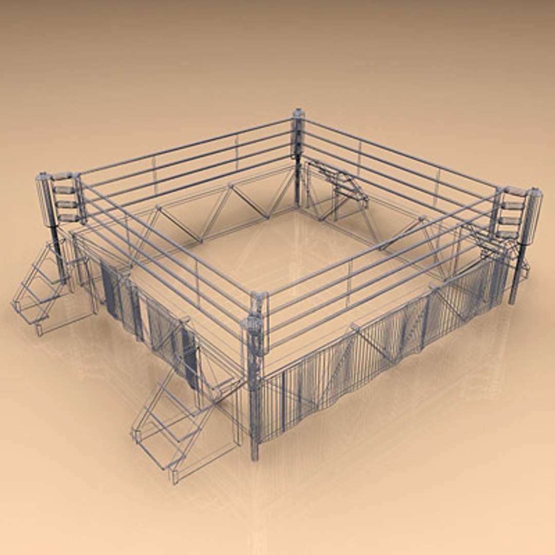 Boxing Ring 3D Model - TurboSquid 284938