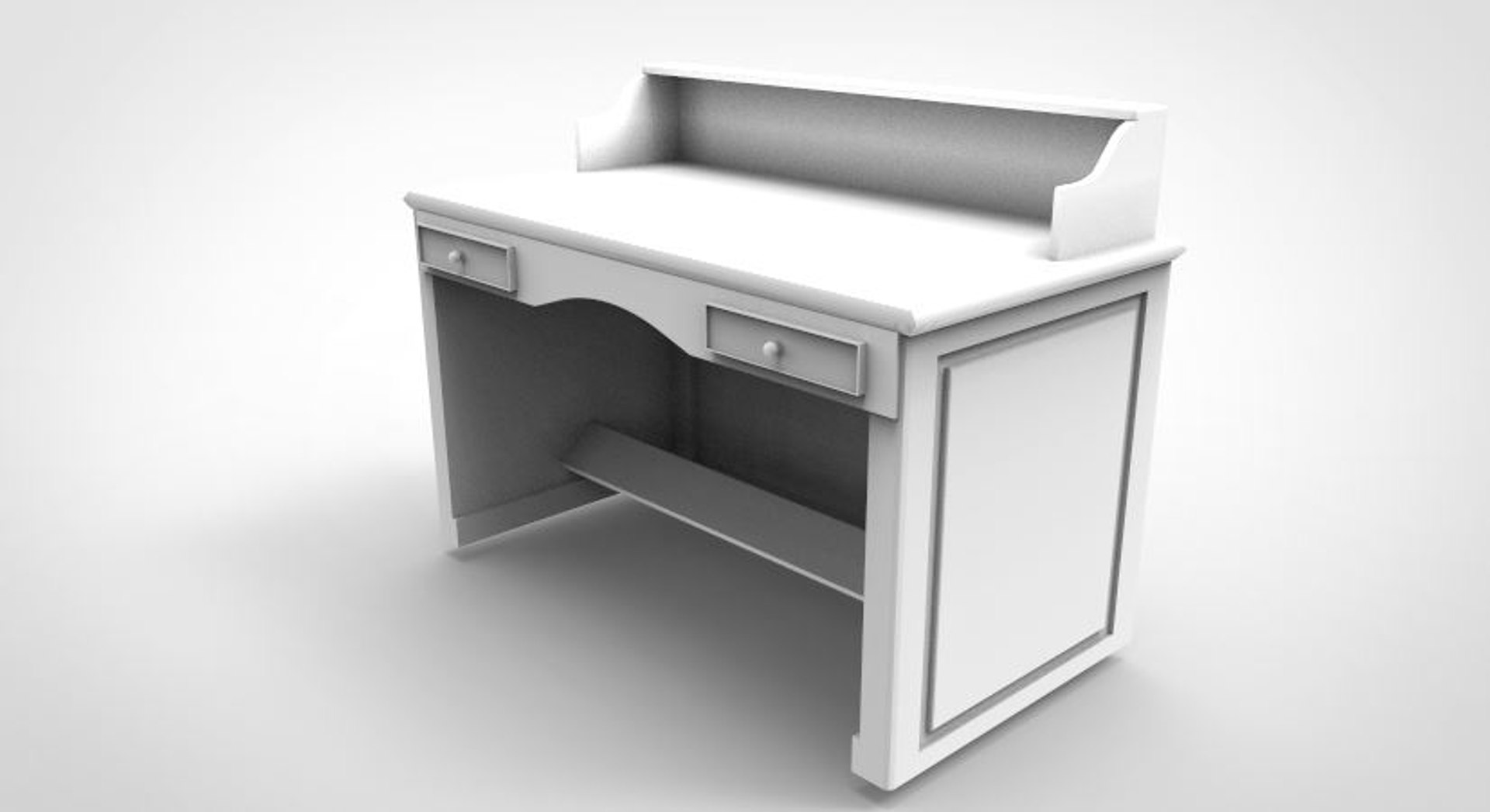 3D Table Study - TurboSquid 1175955