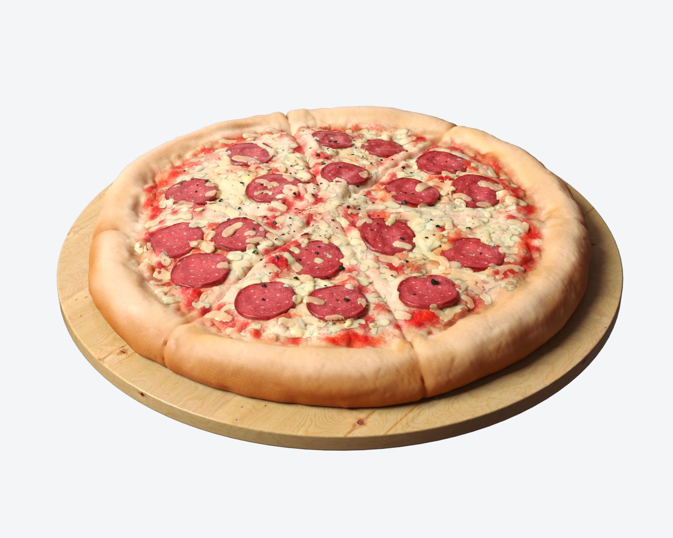 Pizza 3D Model - TurboSquid 1520299
