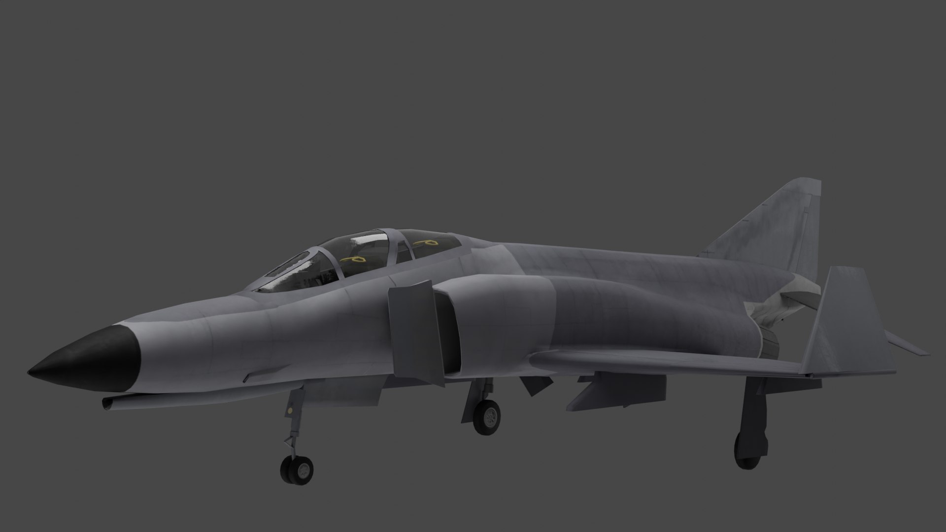 Game Ready Low Poly F-4E Phantom II 3D Model - TurboSquid 1973427