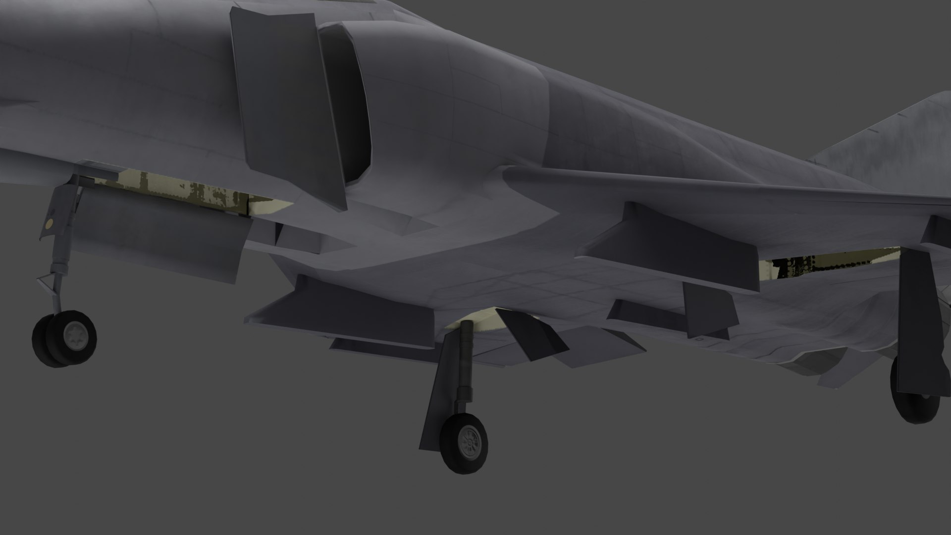Game Ready Low Poly F-4E Phantom II 3D Model - TurboSquid 1973427