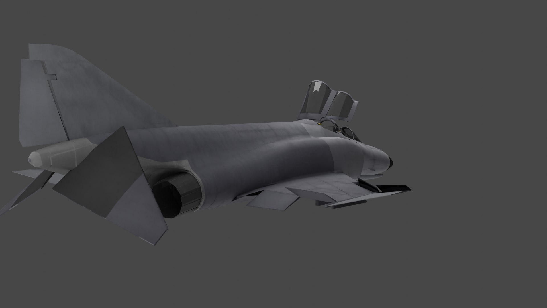Game Ready Low Poly F-4E Phantom II 3D Model - TurboSquid 1973427