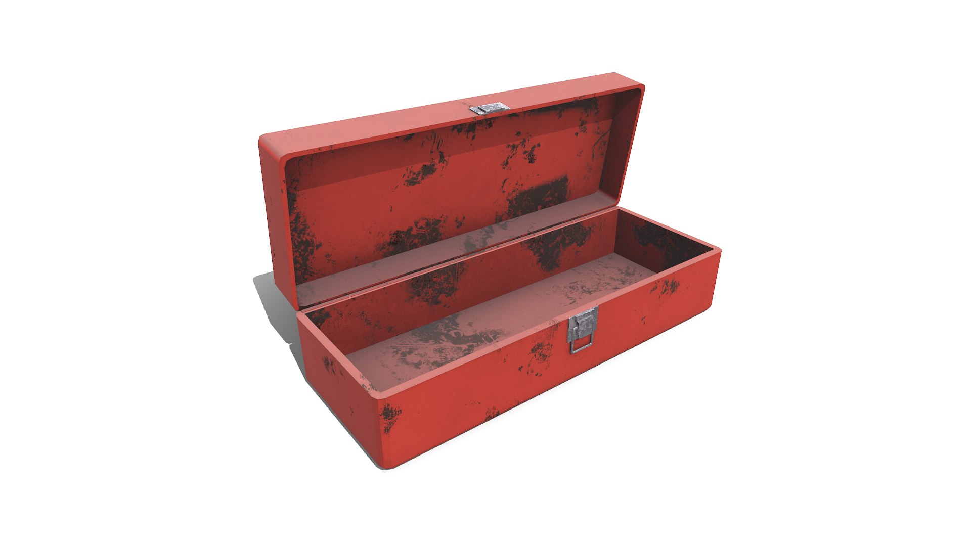 Free 3D Old Metal Box Low-poly PBR - TurboSquid 2057024