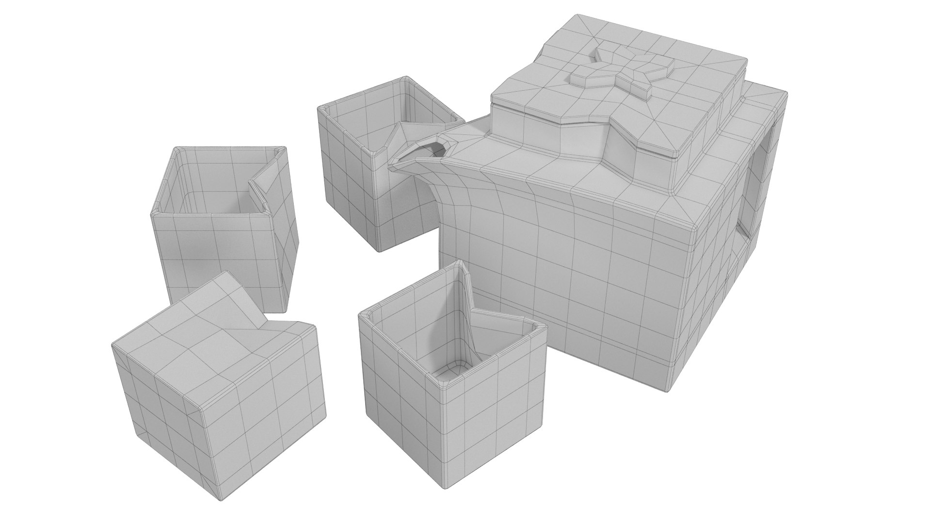 3D model Generazione Zordan Tea set - TurboSquid 1963384