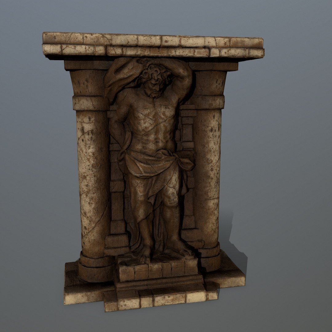 3D Model Statue - TurboSquid 1584627