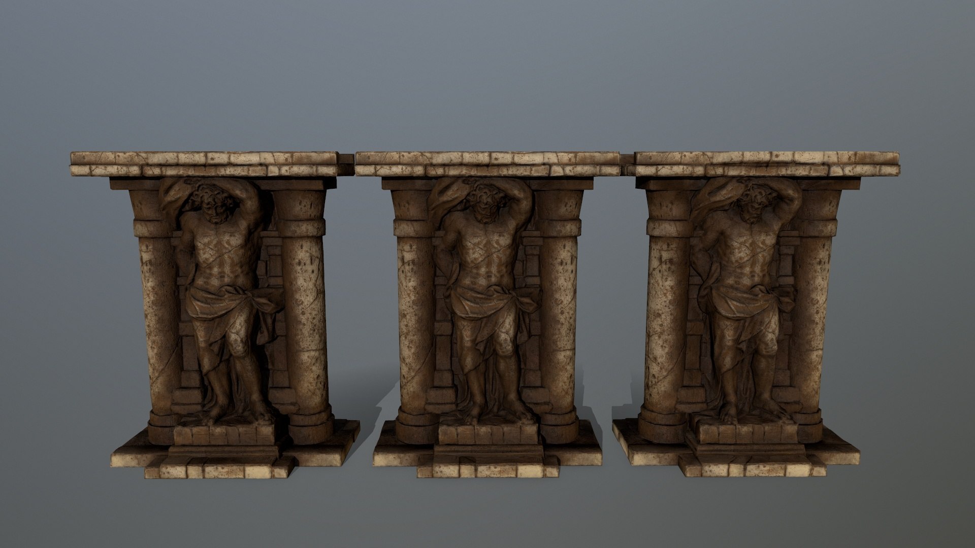 3D Model Statue - TurboSquid 1584627