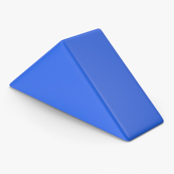 3D Blue Triangle model - TurboSquid 1929113
