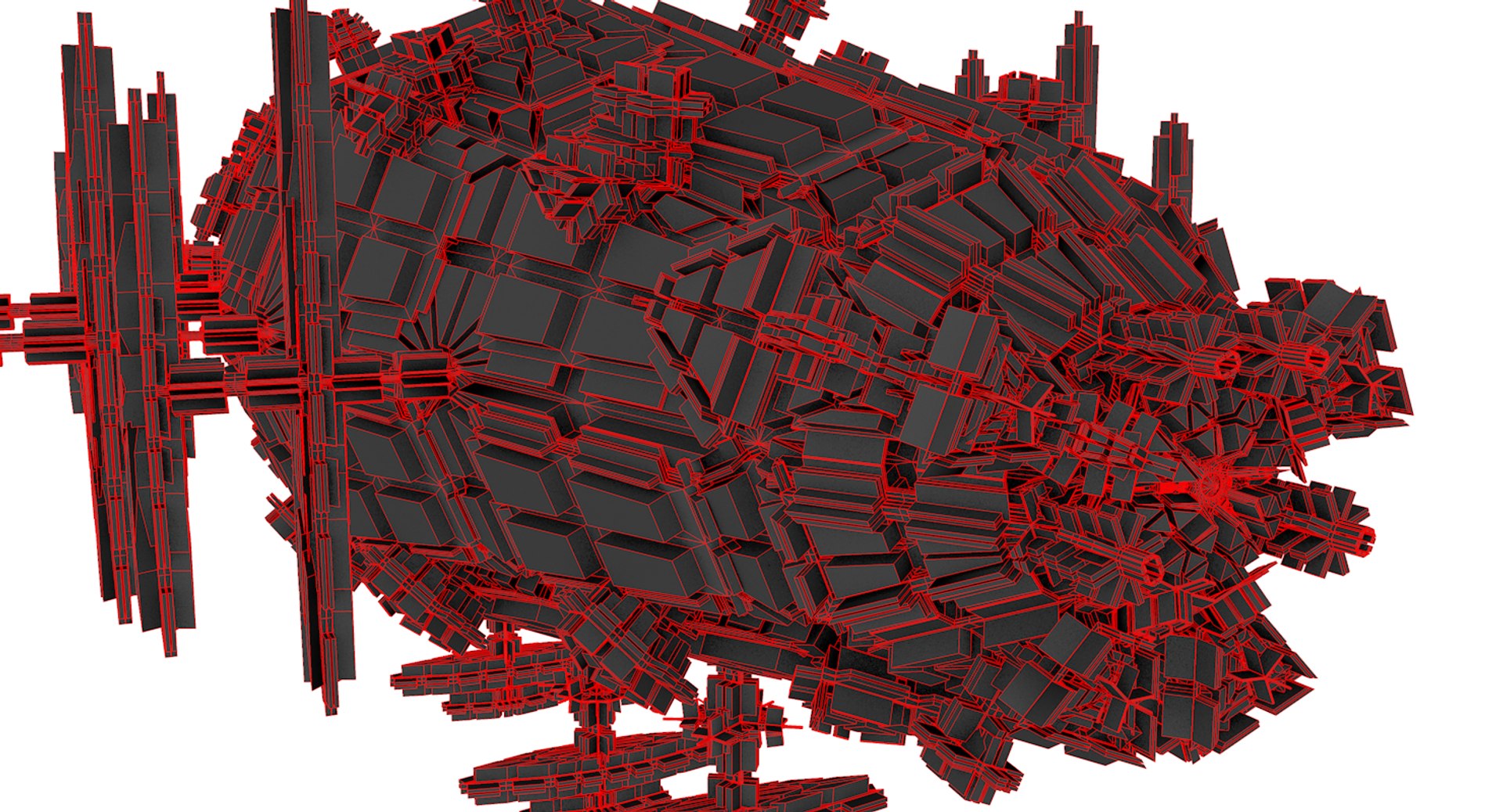 3D Model Giant Scifi Ship - TurboSquid 1212025