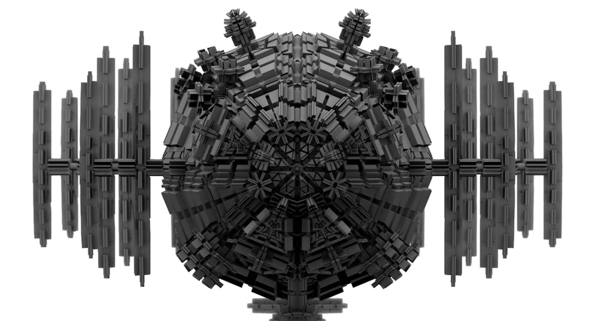 3D Model Giant Scifi Ship - TurboSquid 1212025