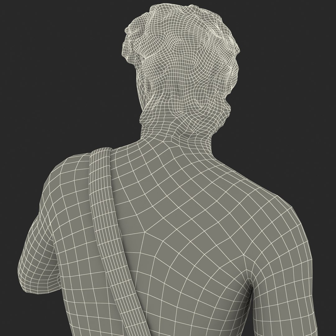 3d Statue David Model