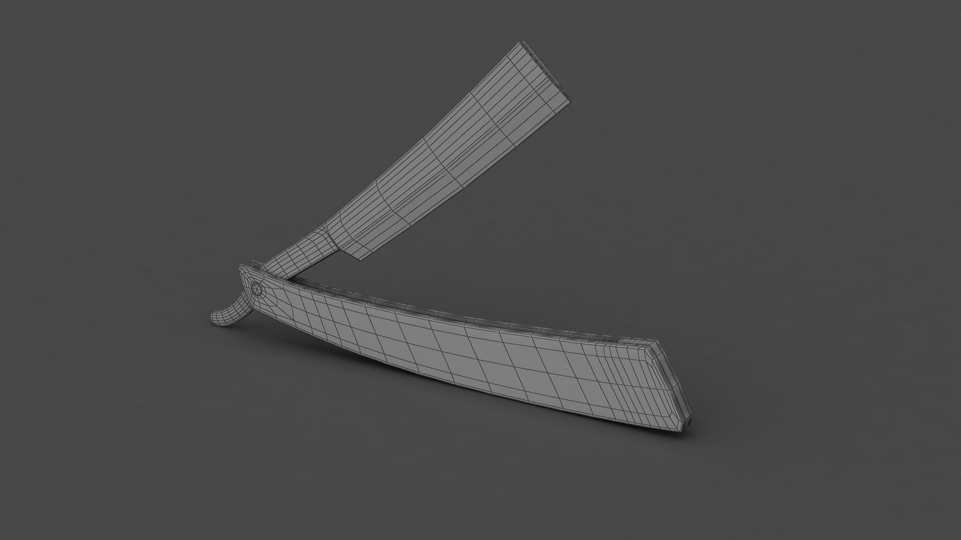 Straight Razor Model Turbosquid 2049384