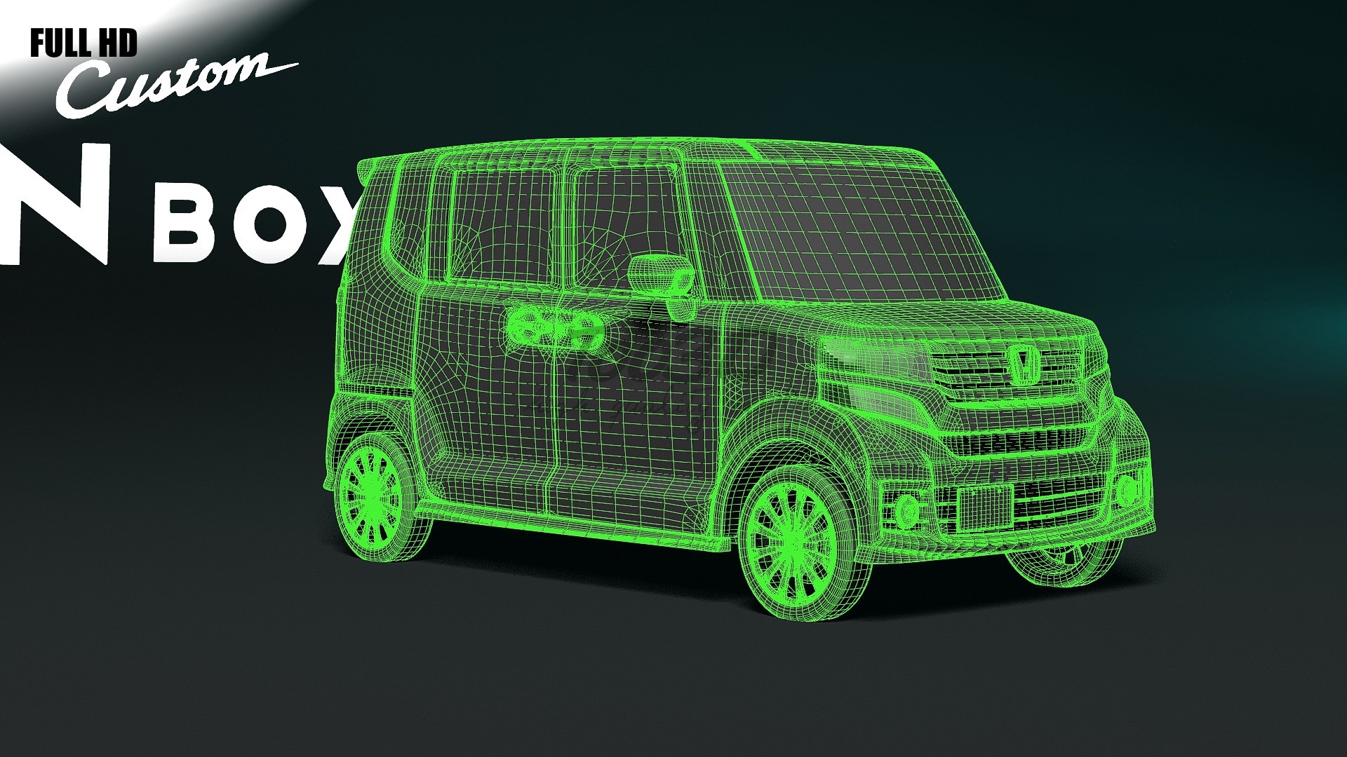 Honda Nbox 3d Max