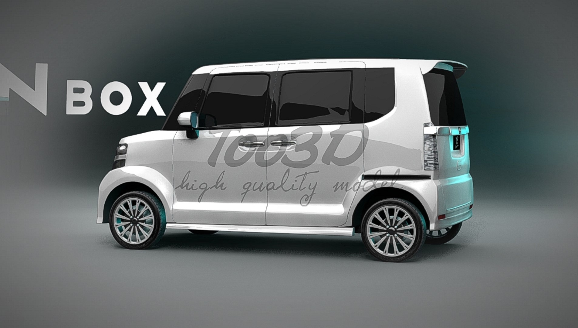Honda Nbox 3d Max