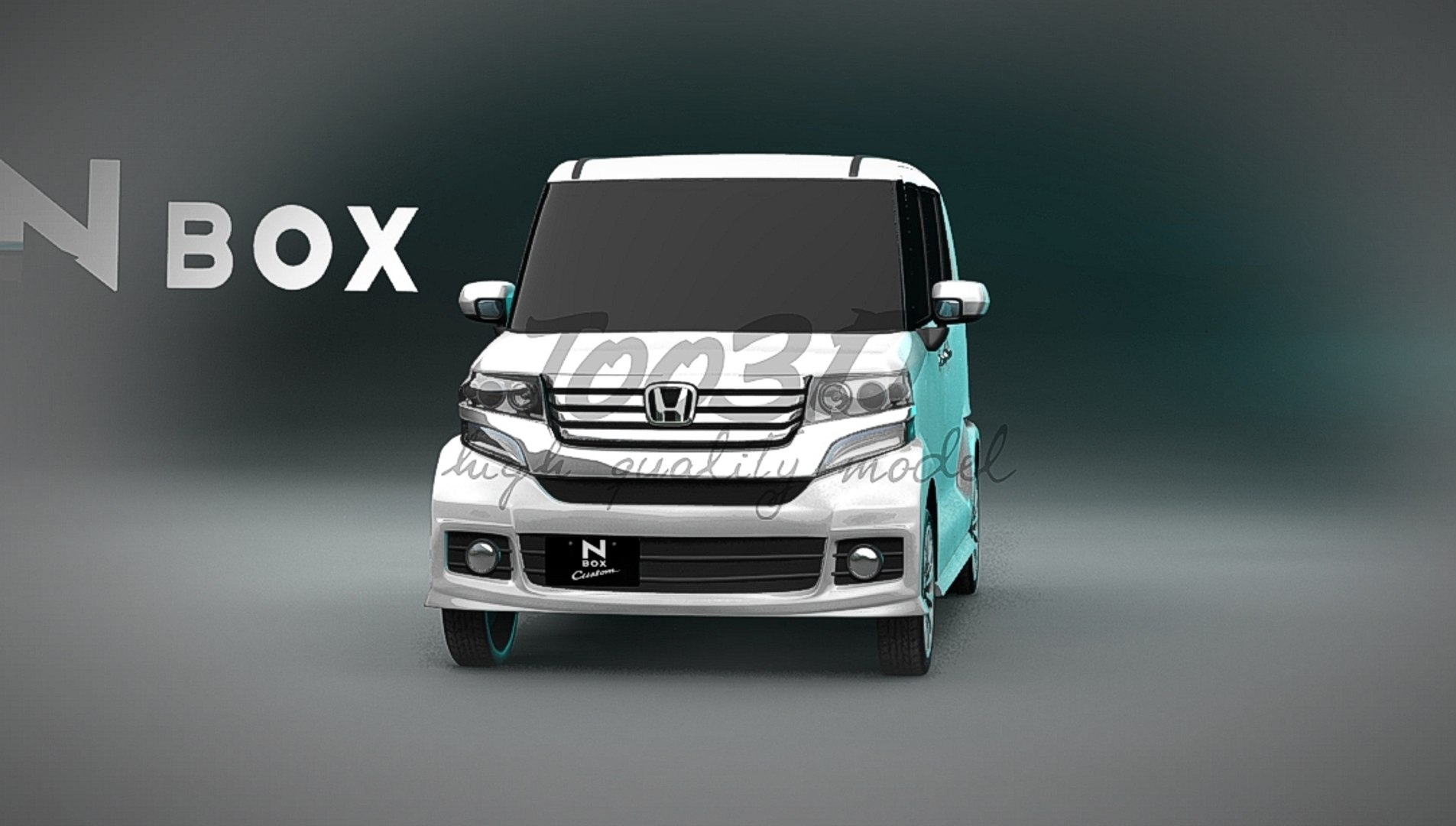 Honda Nbox 3d Max